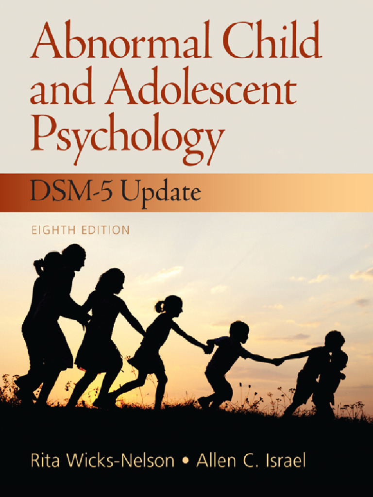 Abnormal Child and Adolescent Psychology With DSM - 5918977 | PDF ...