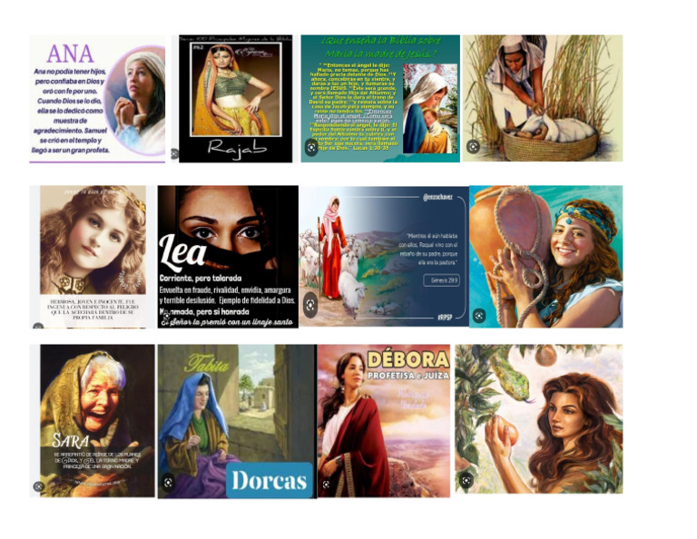 Mujeres de la Biblia | PDF