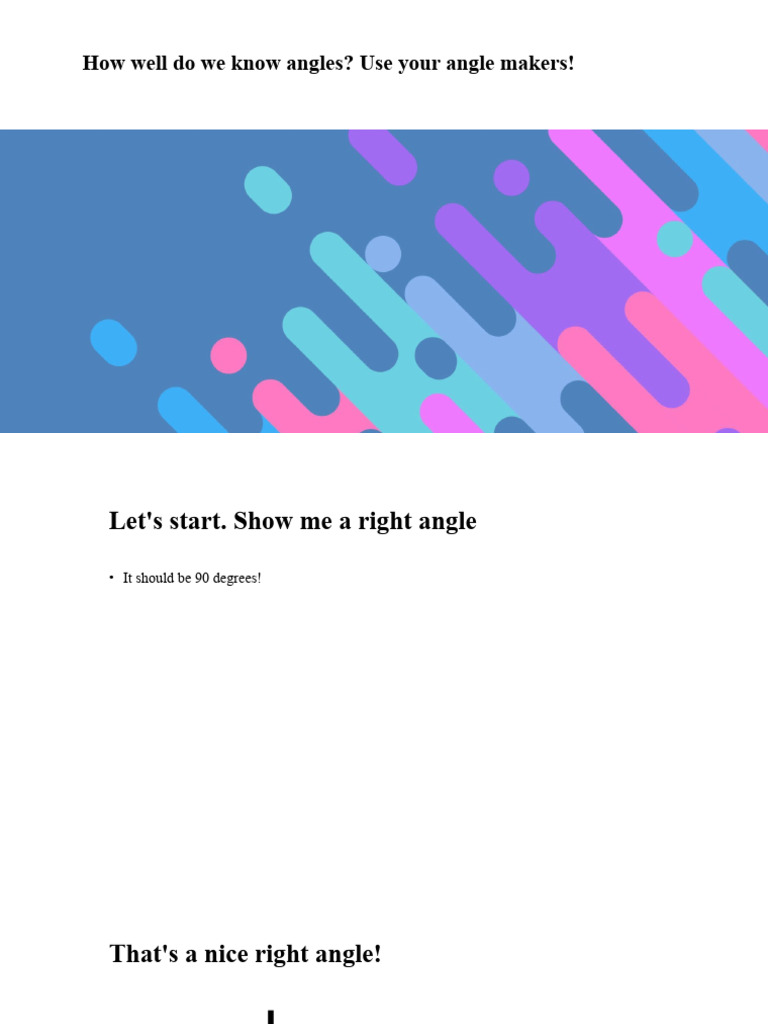 Indentifying and Reasoning About Angles Y5 | PDF