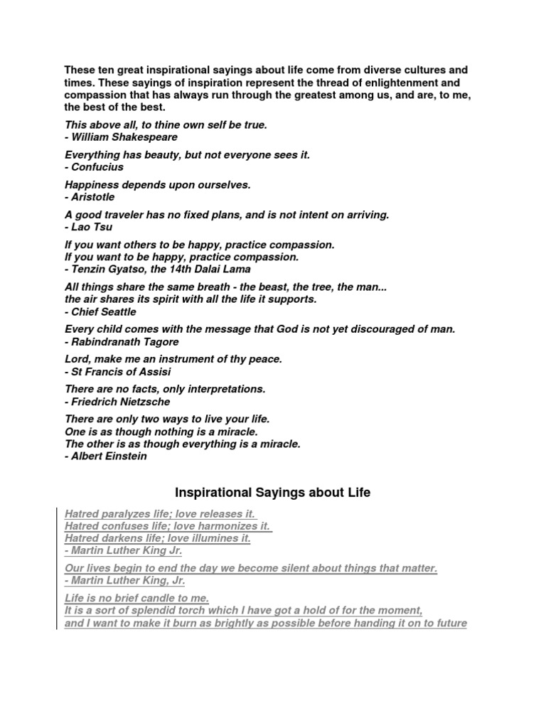 Nuggets of Wisdom | PDF | 14th Dalai Lama | Mahatma Gandhi