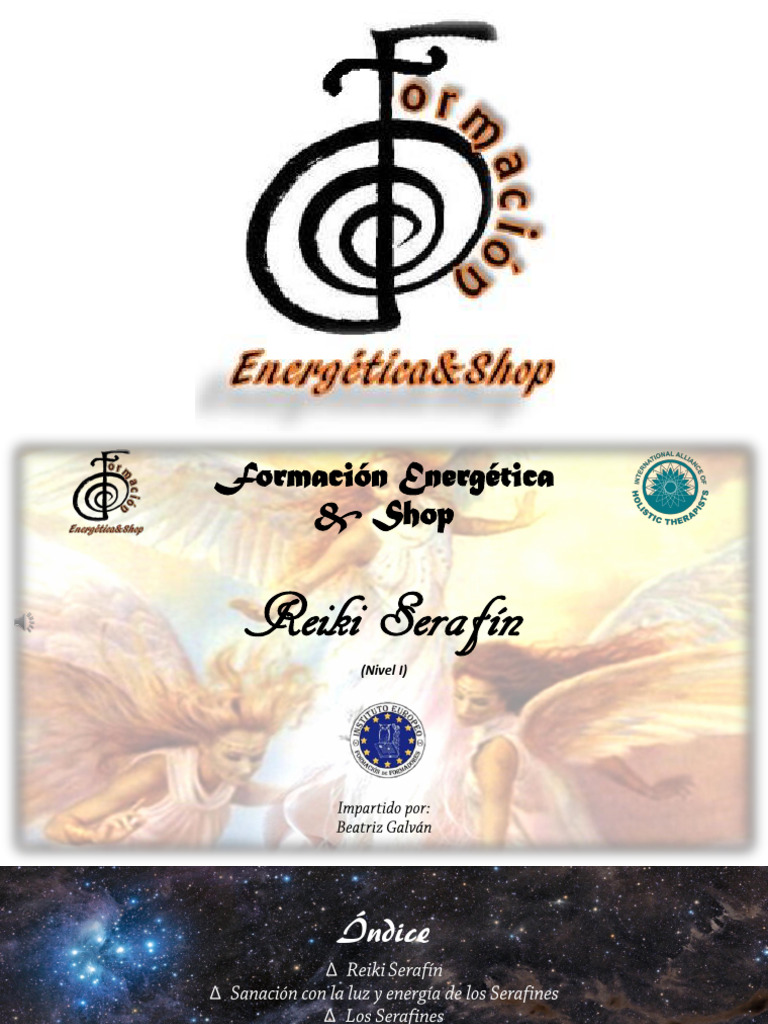 Diapositivas Reiki Serafín Nivel I | PDF