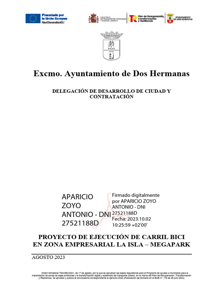 Proyecto - Ejemplo Ds | PDF | Presupuesto | Hormigón