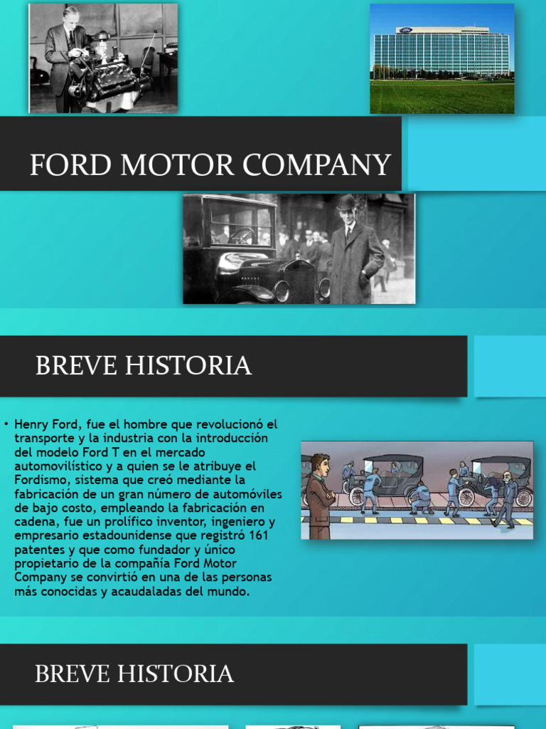 Ford Motor Company | PDF | Compania de motores ford | Economias