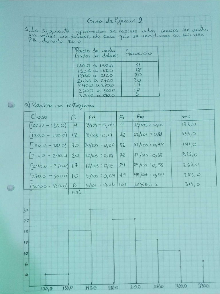 Guía de Ejercicios 2 | PDF Guía de Ejercicios 2 | PDF