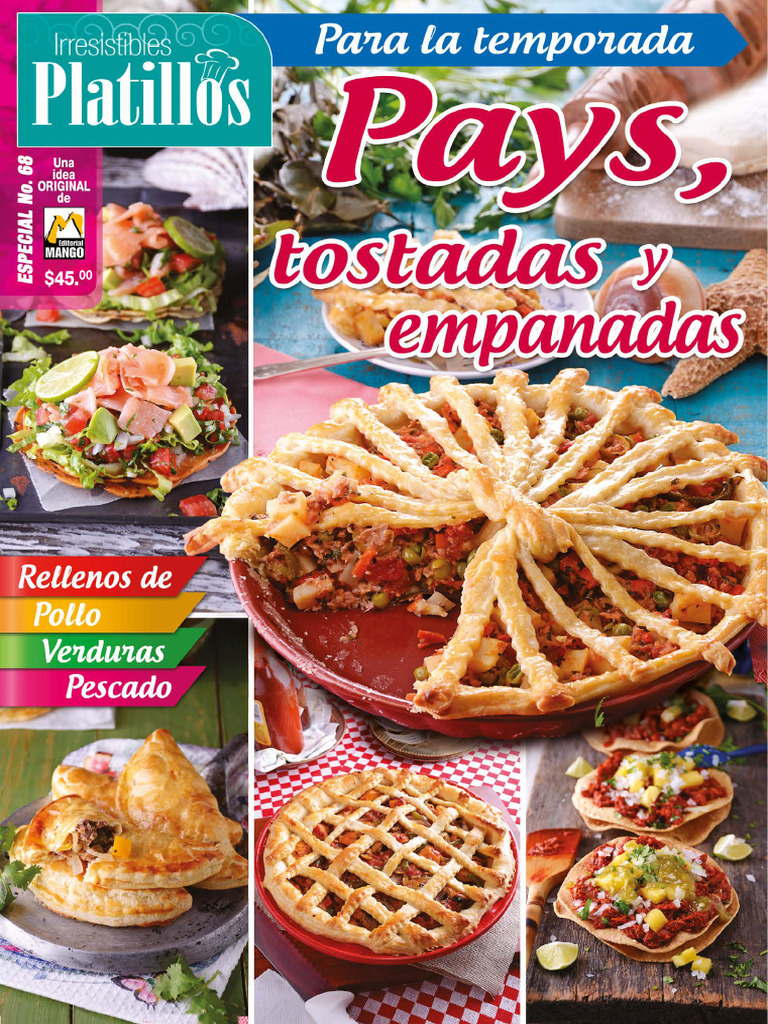 Irresistibles Platillos Especial 68 | PDF | Pasta | Relleno