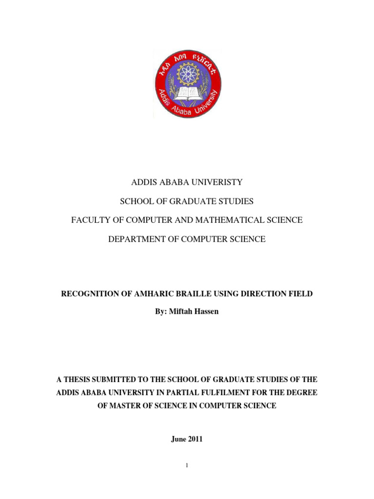 Final Thesis | PDF | Image Scanner