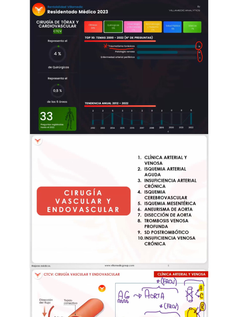 Diapos CX Torax y CV VM | PDF
