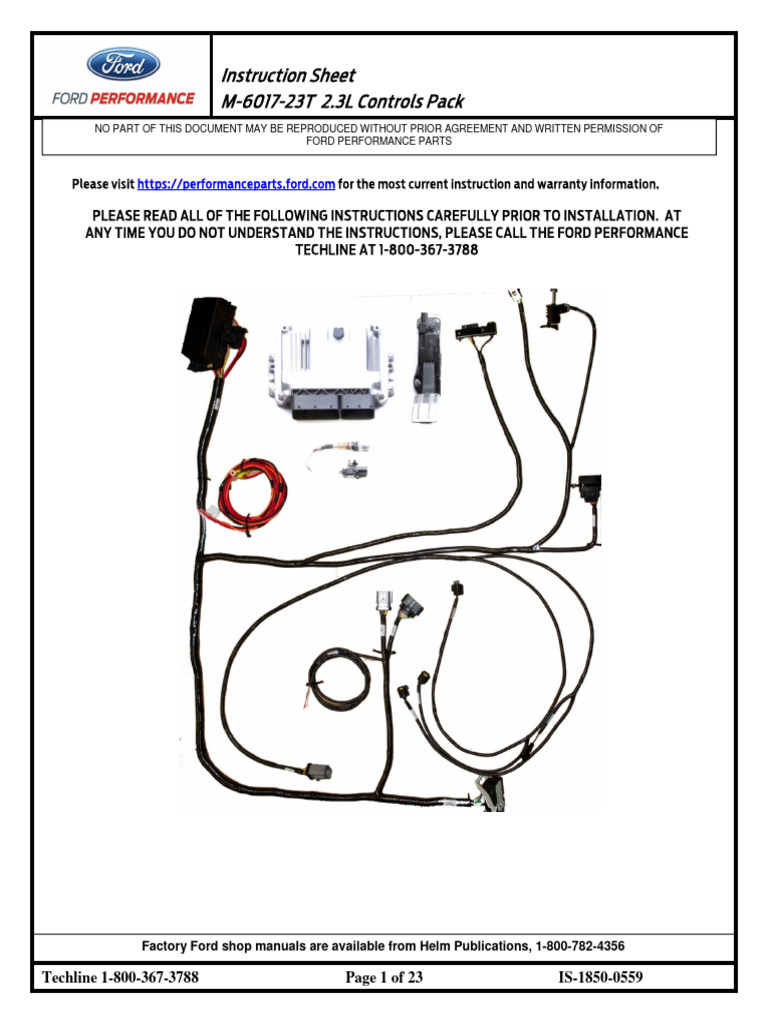 Install m601723t | PDF | Pump | Throttle