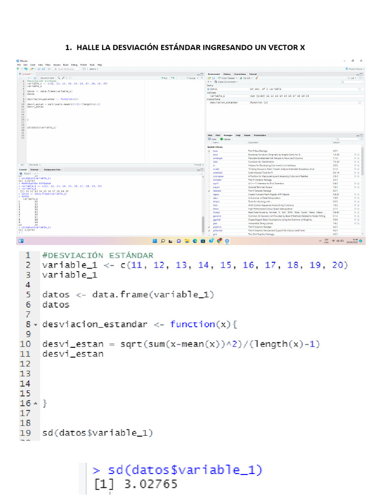 TRABAJO RStudio | PDF