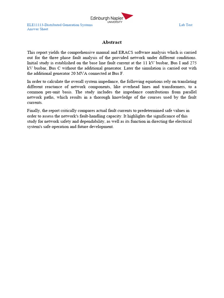 Assignment Eracs | PDF | Simulation | Electrical Impedance
