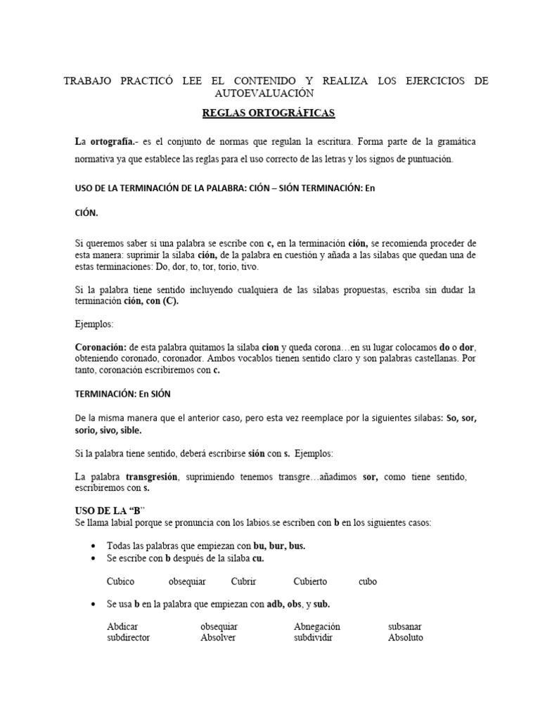 TRABAJO PRACTICÓ LENGUAJE | PDF | Palabra | Lingüística