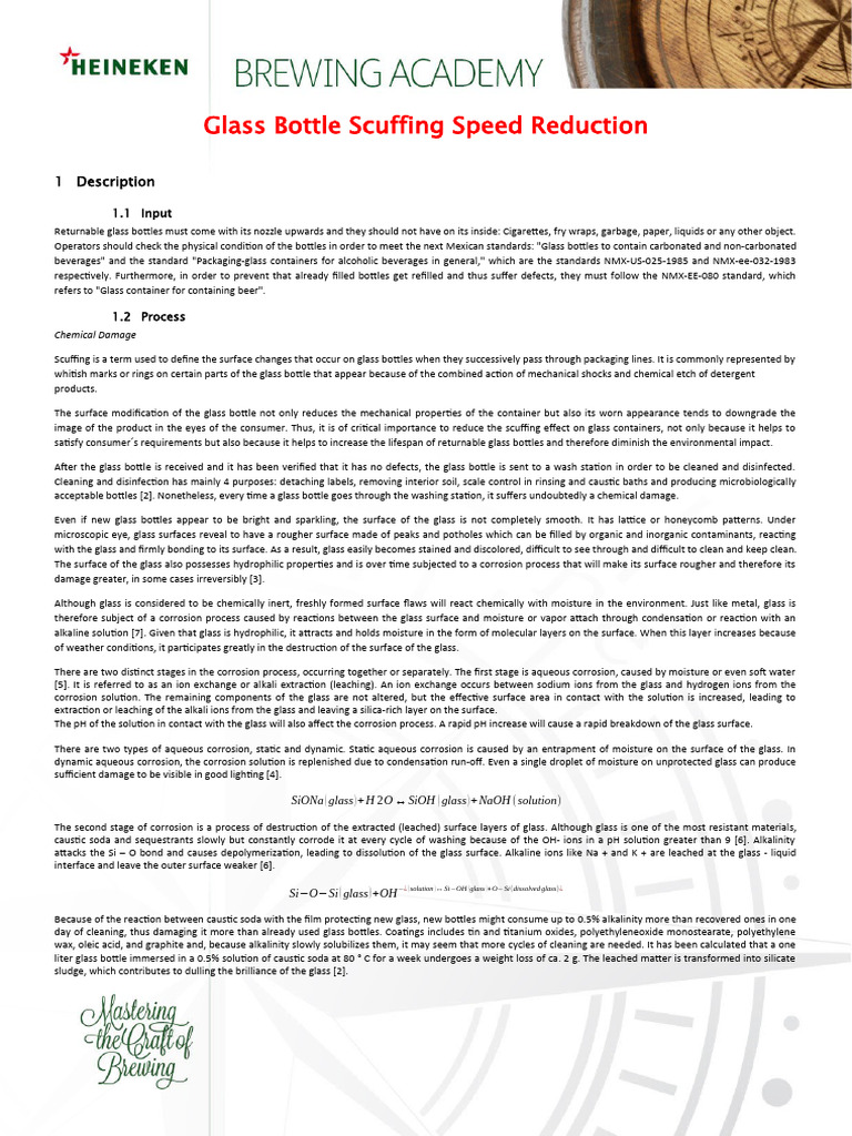 Glass_Bottle_Scuffing | Download Free PDF | Corrosion | Glasses