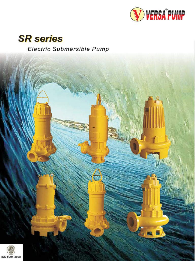 SR Series - Electric Submersible Pump. | PDF | Pump | Pipe (Fluid ...