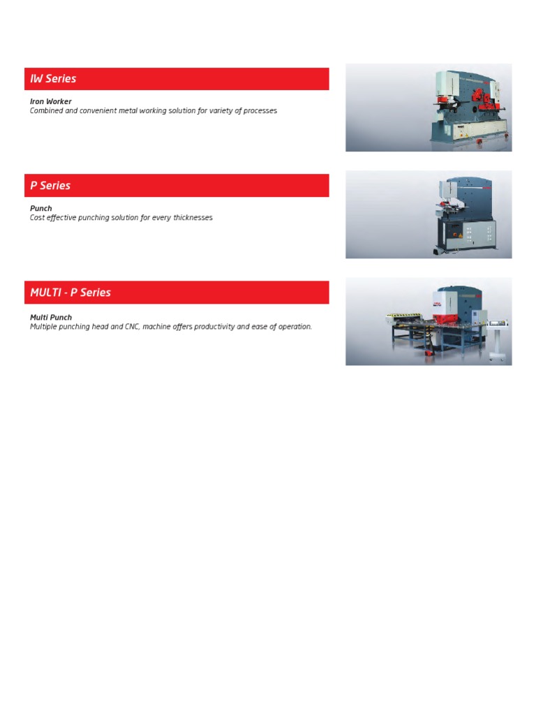 Axe and Status Durma Iron Worker | PDF | Sheet Metal | Metalworking