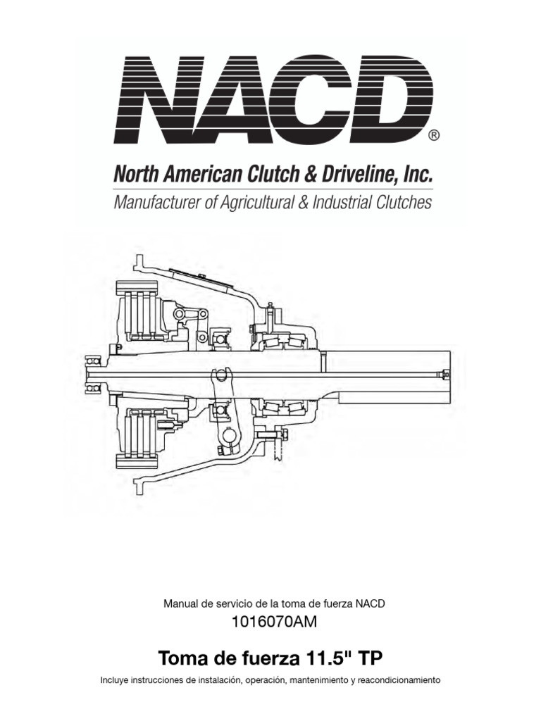 1016070AM Service Manual_Spanish | PDF | Embrague | Tornillo 1016070AM Service Manual_Spanish | PDF | Embrague | Tornillo