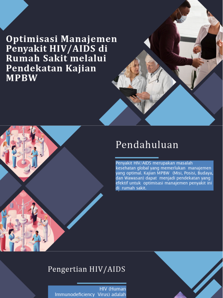 Optimisasi HIV/AIDS dengan Kajian MPBW | PDF