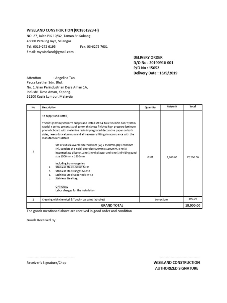 Quotation Toilet - DO | Download Free PDF | Building Materials | Materials