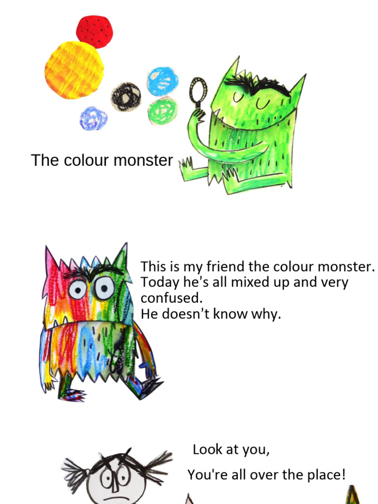 The Colour Monster Final | PDF