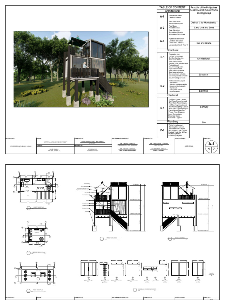 Malong, Ronnel P. - Complete Plan | PDF | Building Engineering | Civil ...