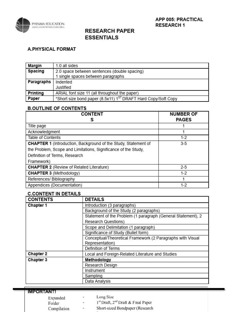 Research Paper Formatting Guide | PDF | Technology & Engineering