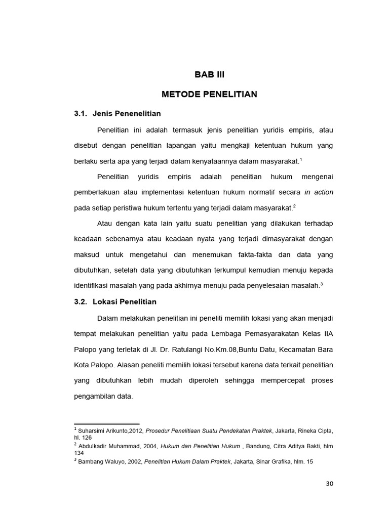 Bab Iii Proposal Penelitian | PDF