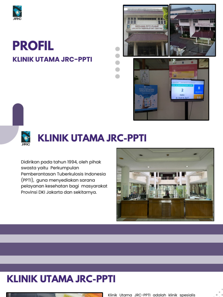 Profile Klinik JRC Ppti | PDF | Kesehatan Holistik