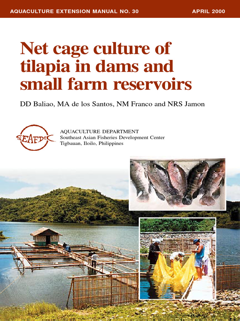 Net Cage Culture of Tilapia and Small Farm Reservoir | PDF