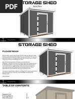 Complete Waiting Shed Plan | PDF