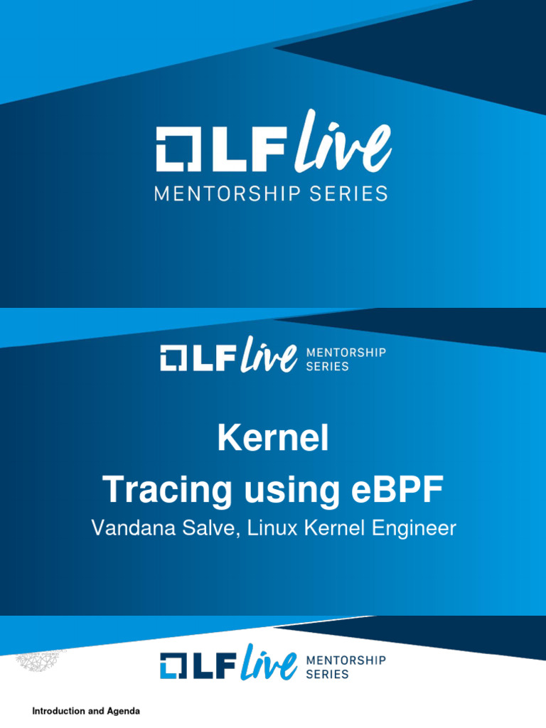 Kernel Tracing Using Ebpf Pdf Kernel Operating System Computer