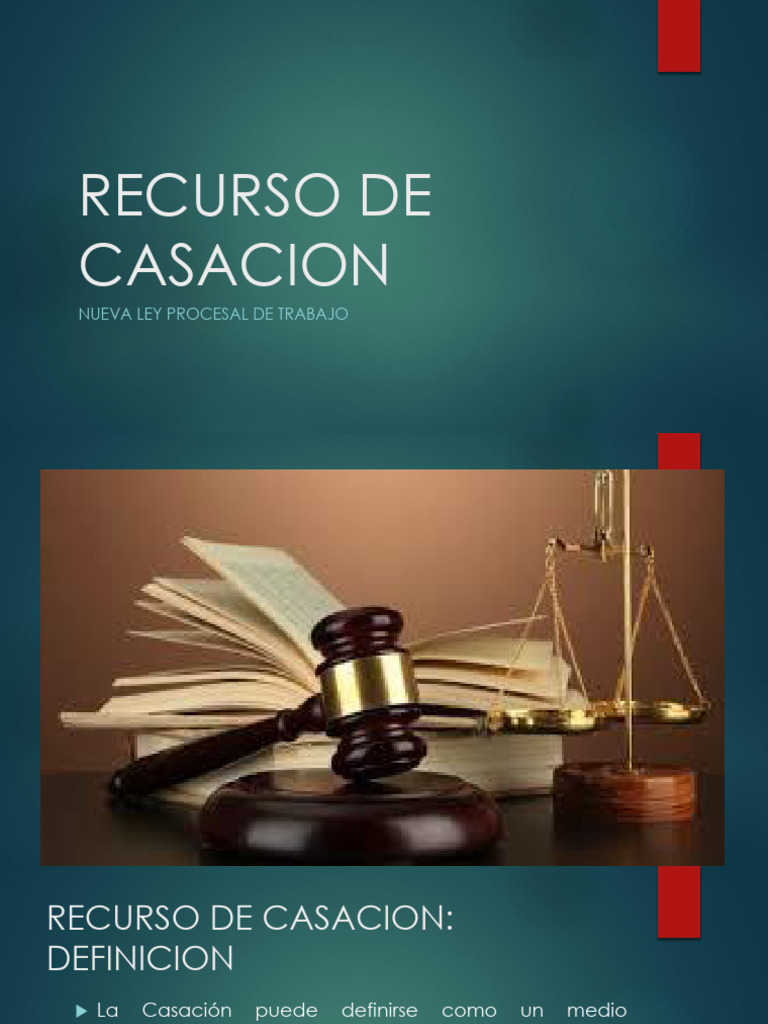 Recurso de Casacion | PDF