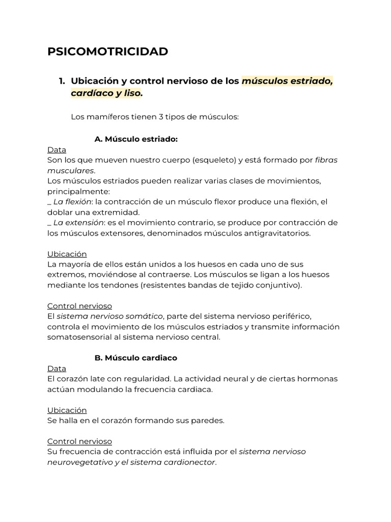 SEGUNDA PARTE - PREGUNTAS - Neuro 2 - Lebrero - 2018 | PDF | Oído | Músculo