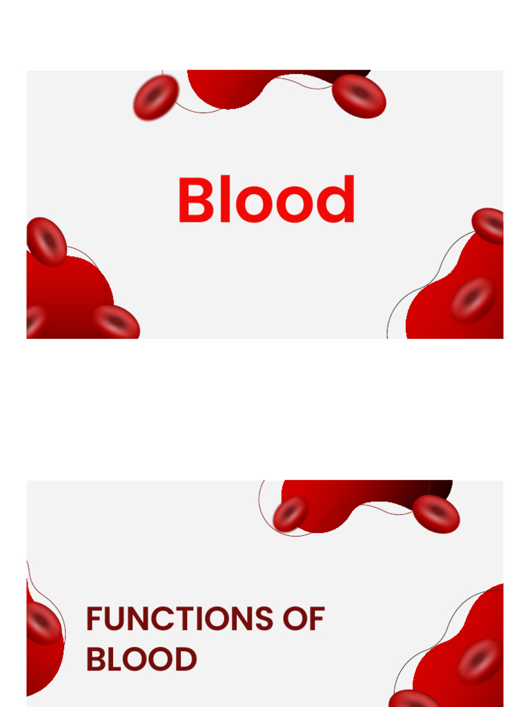 Blood | PDF | Granulocyte | Blood