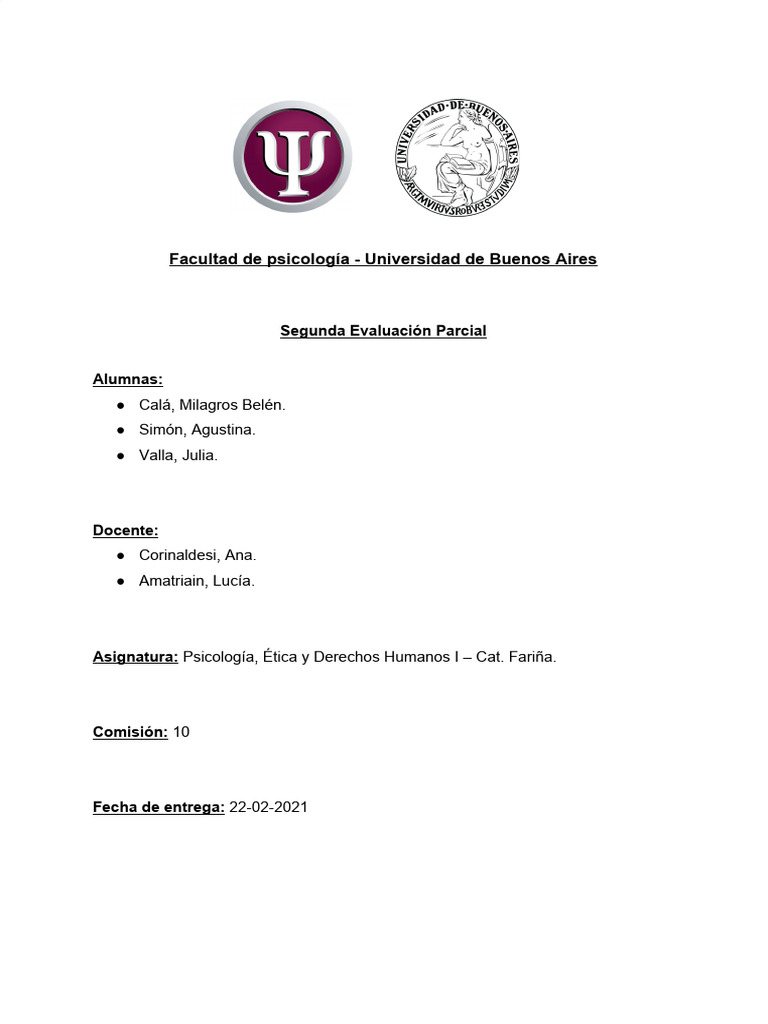 2da Evaluación Grupal | PDF 2da Evaluación Grupal | PDF