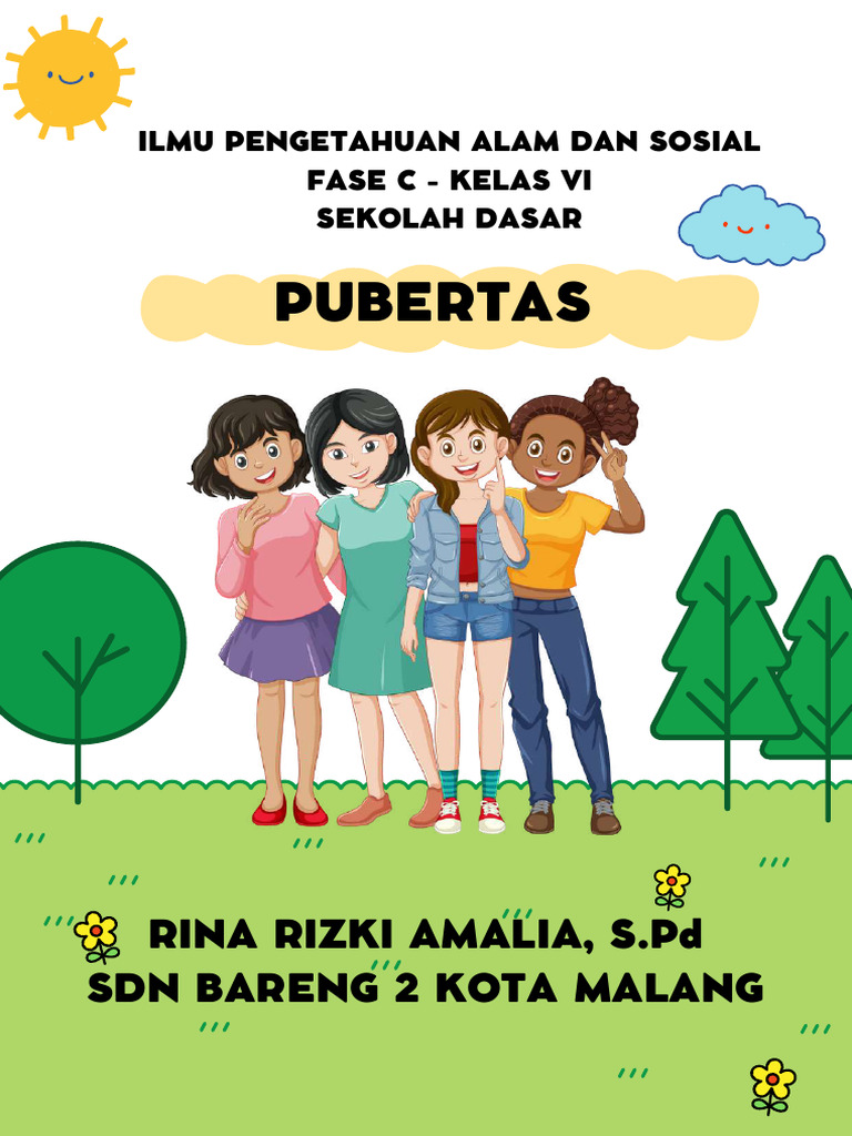 7740 Bahan Ajar Masa Pubertas | PDF | Kesehatan Holistik | Gaya Hidup