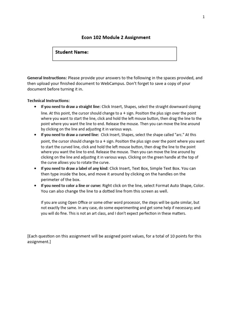 Econ 102 Homework Chapter 2-3 | PDF | Cursor (User Interface) | Economies