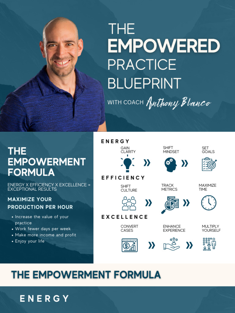 Empowered Practice Blueprint | PDF | Performance Indicator | Empowerment