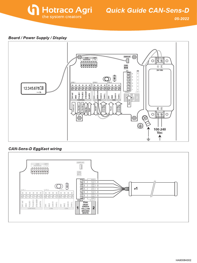 Can-Sens-D QRG Ha90064302 | PDF | Telecommunications Engineering | Electricity