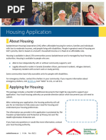 BC Housing Subsidized Application Guide | PDF | Landlord | Leasehold Estate
