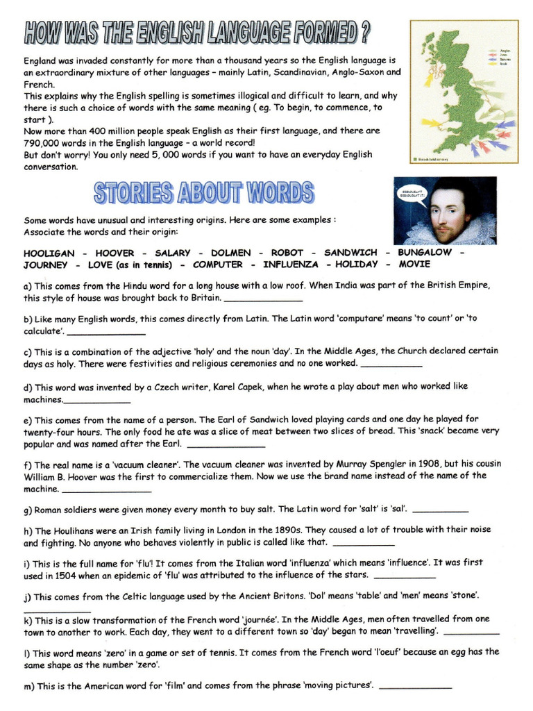 How Was The English Language Formed 81614 | PDF
