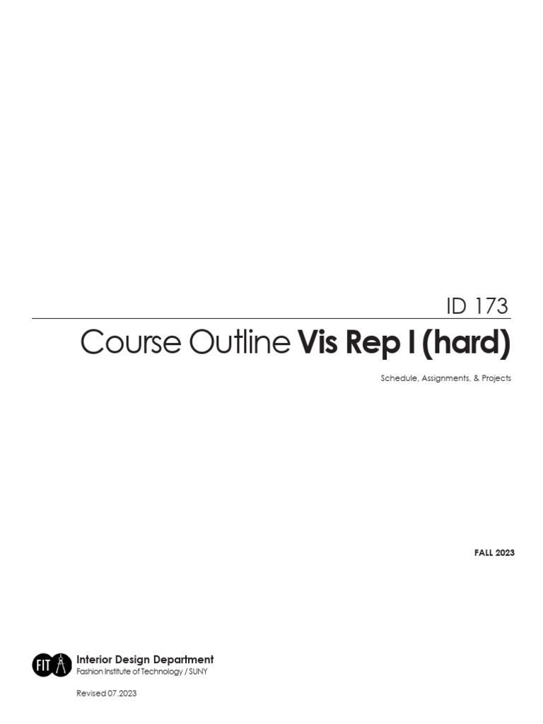 173H Course Outline - FA23 | PDF | Home & Garden