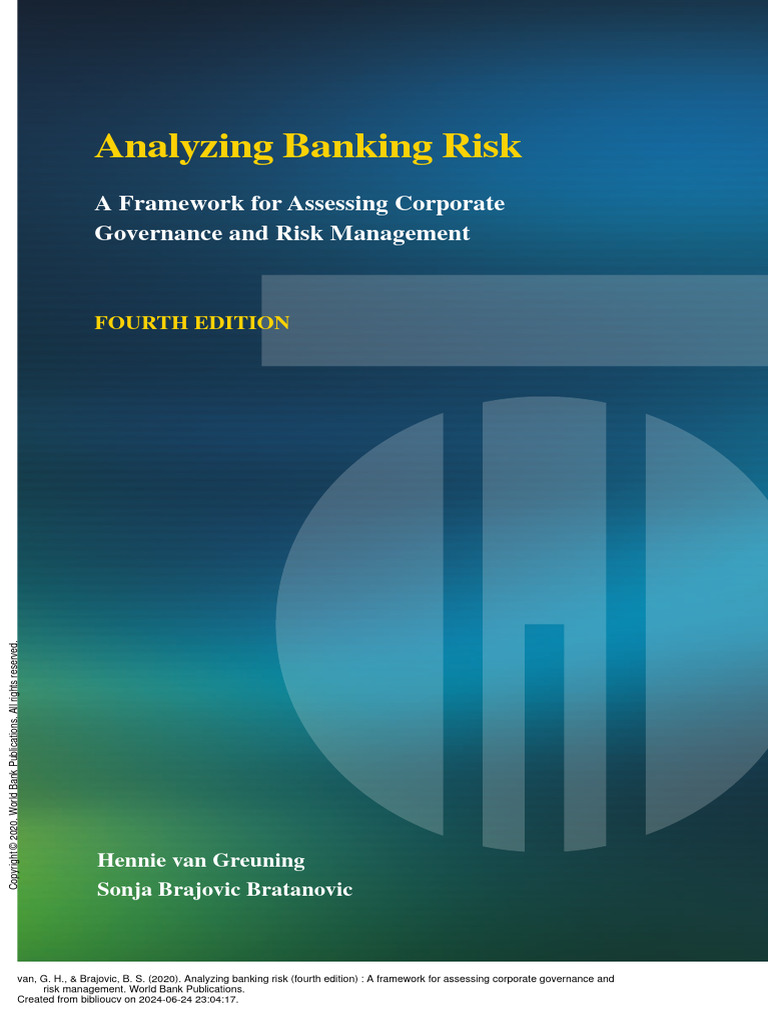 Analyzing Banking Risk (Fourth Edition) A Framewor... - (Front Cover ...