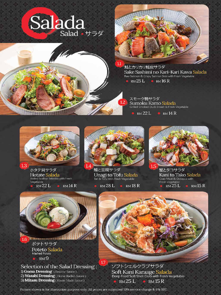 Ala Carte Menu | PDF