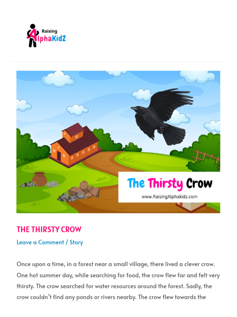 The Thirsty Crow | PDF