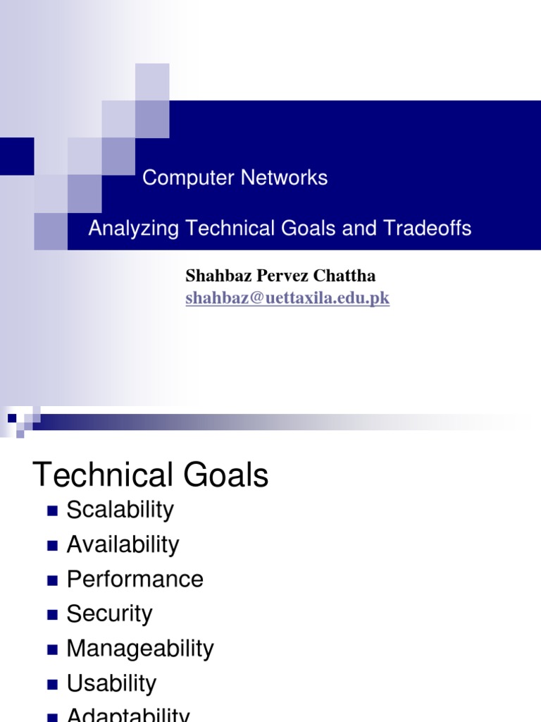 Network Goals and Performance Insights | PDF | Bandwidth (Computing ...