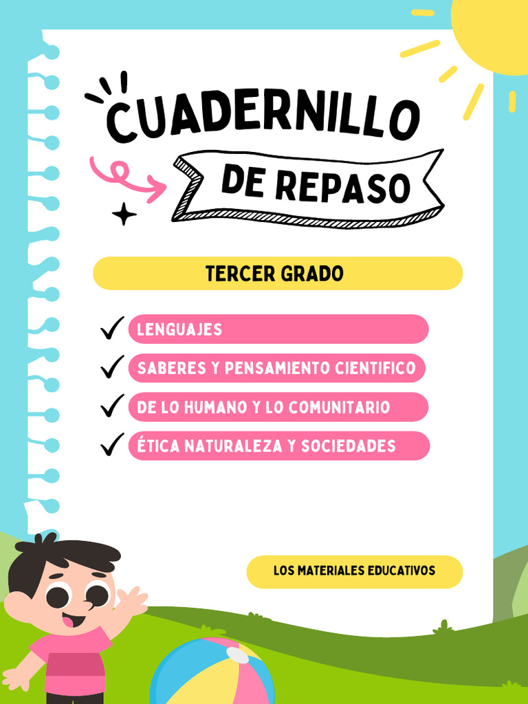 Repaso de Lenguajes Tercer Grado | PDF | Volcán | Agua