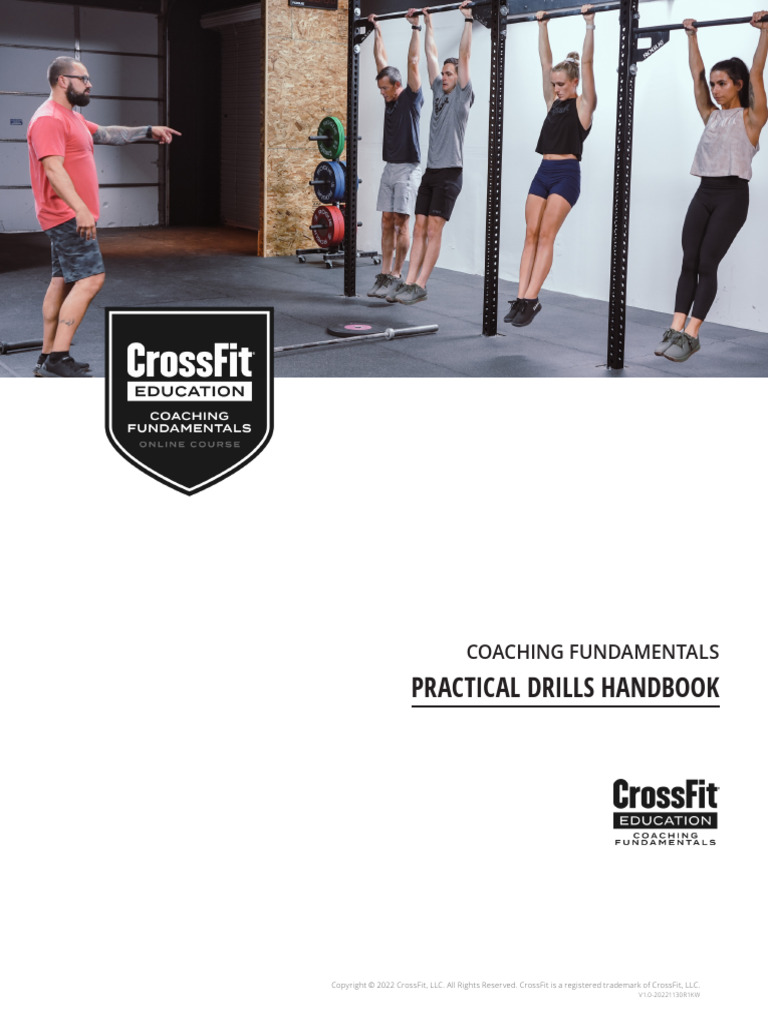 Coaching Fundamentals Practical Drills Handbook | PDF | Anatomical ...