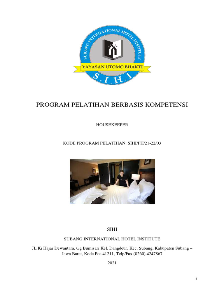 Modul Housekeeping | PDF | Bed | Vacuum Cleaner