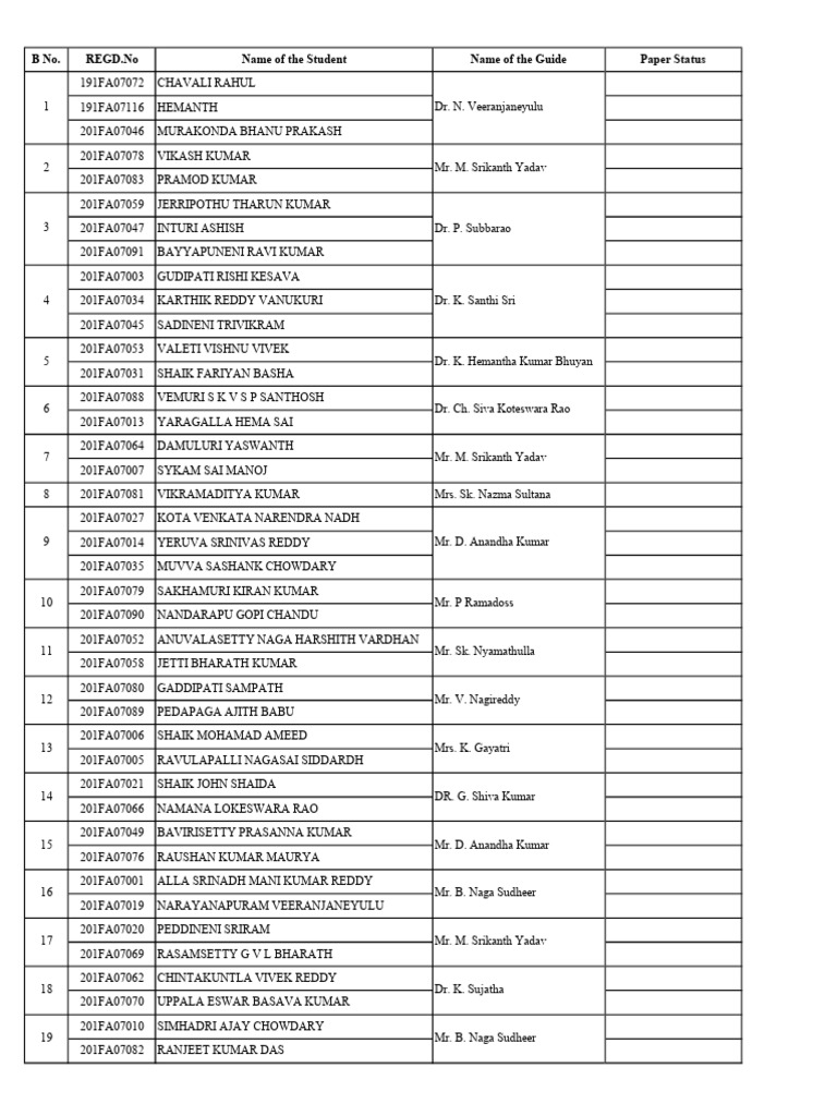 BTech_Paper-Status | PDF