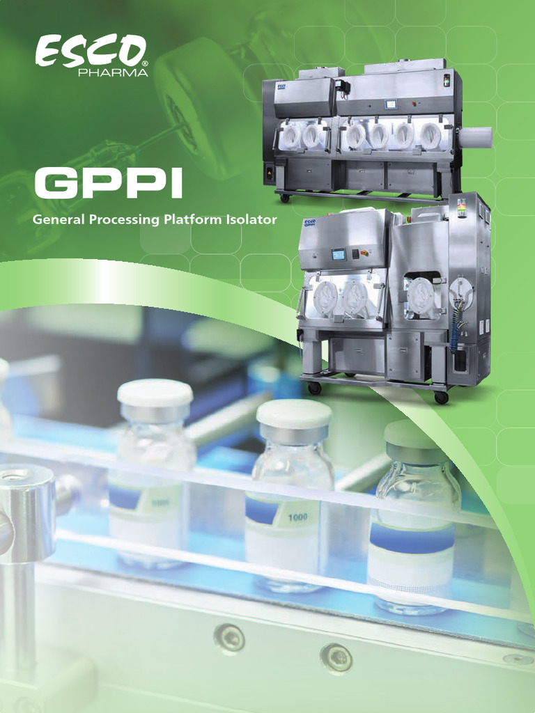 Esco - GPPI Brochure - A4 - Va - LR - 9010638 | PDF | Sterilization (Microbiology) | Computer ...