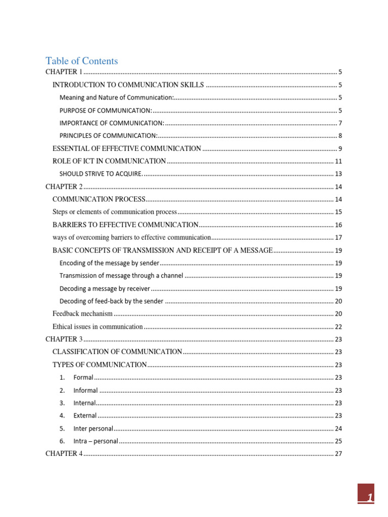 Communication Skills Notes ICT | Download Free PDF | Communication | Code